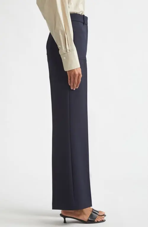REISS Priya High Waist Flare Leg Pants