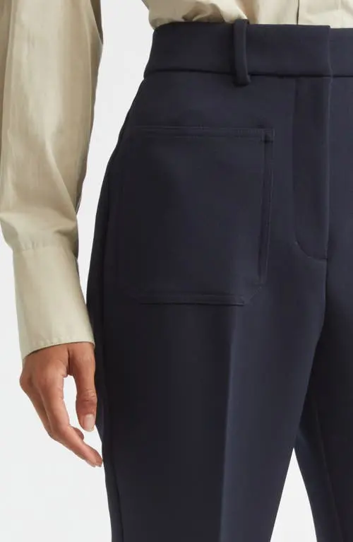 REISS Priya High Waist Flare Leg Pants