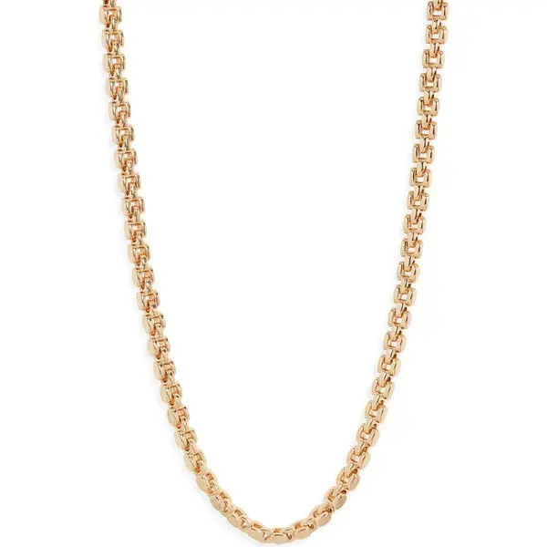 Nordstrom Square Link Chain Necklace