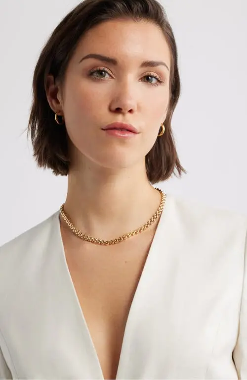 Nordstrom Square Link Chain Necklace