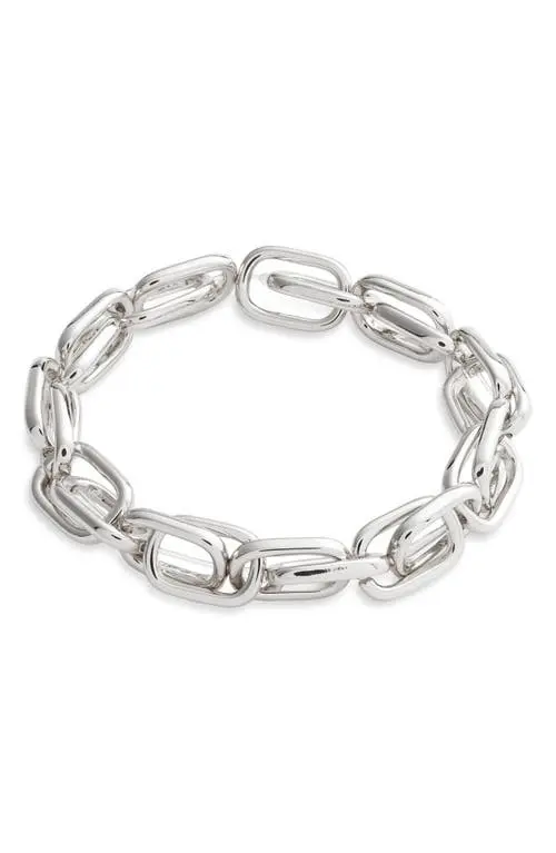 Nordstrom Large Link Stretch Bracelet - Silver