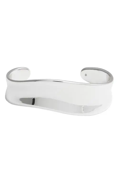 Nordstrom Organic Metal Cuff Bracelet - Silver