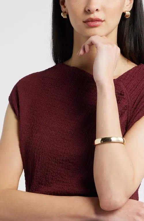 Nordstrom Polished Bangle - Gold