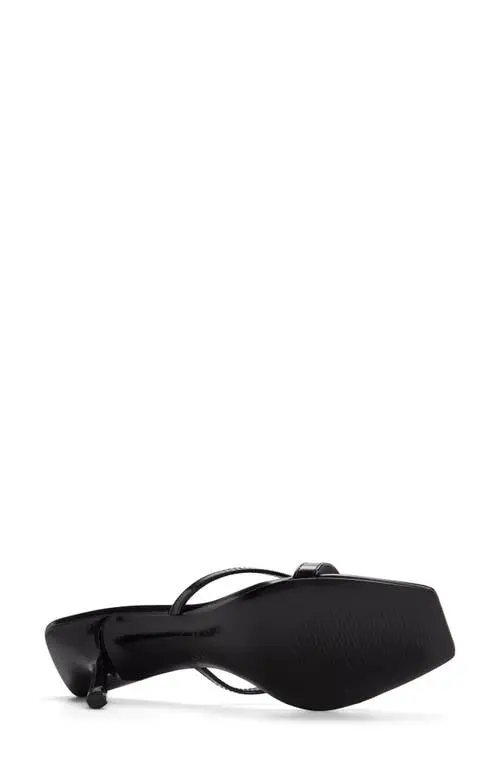 Aldo Berylyn Slide Sandal With Gold-tone Hardware
