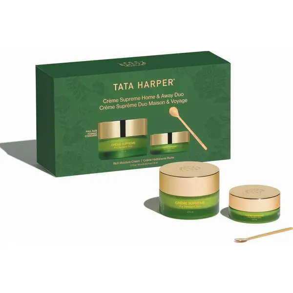 Tata Harper Creme Supreme Home & Away Set $316 Value - No Color