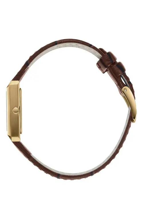 BREDA Virgil Leather Strap Watch