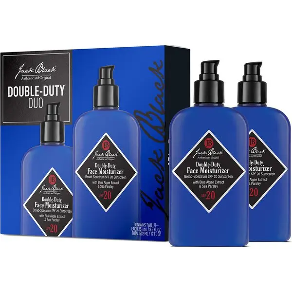 Jack Black Double-duty Face Moisturizer Spf 20 $100 Value - No Color