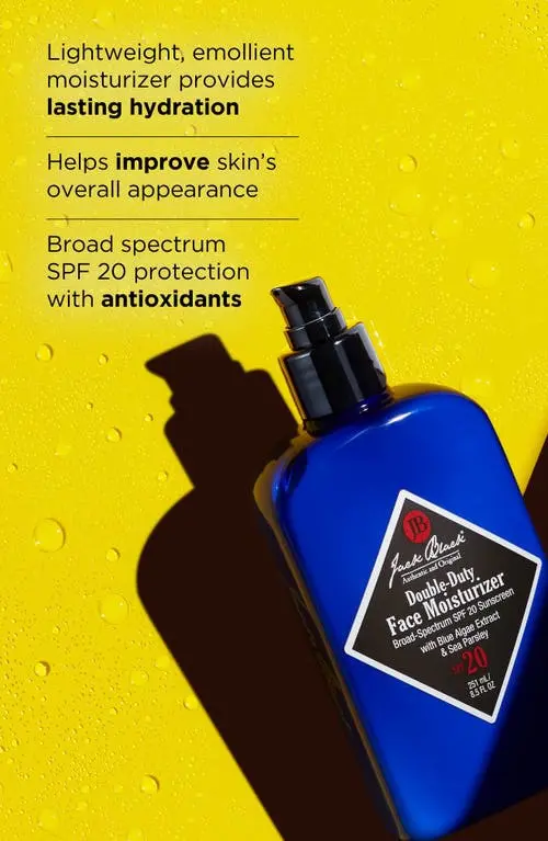 Jack Black Double-duty Face Moisturizer Spf 20 $100 Value