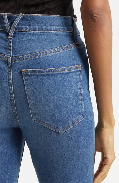 Veronica Beard Cameron High Waist Bootcut Jeans
