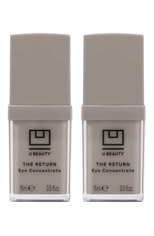 U BEAUTY The Return Eye Concentrate Duo $296 Value - No Color