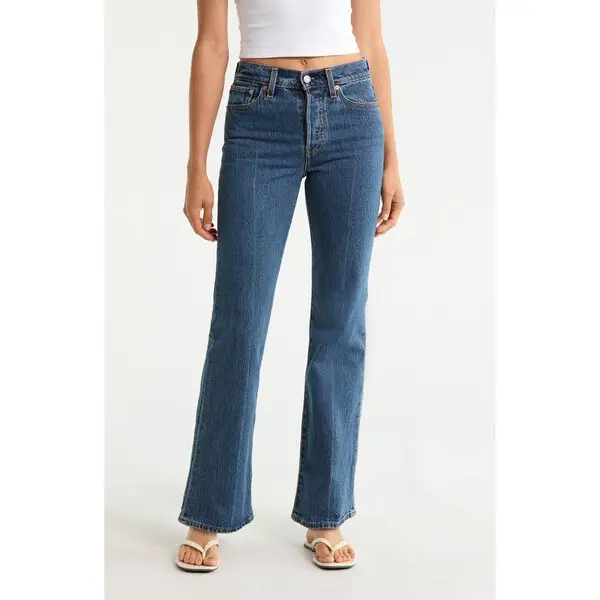 LEVI'S Wedgie Bootcut Jeans - Destiny Stone