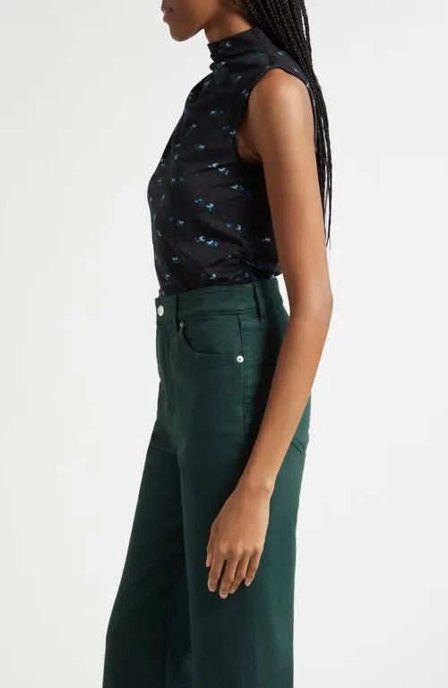 Veronica Beard Mylie Floral Sleeveless Top