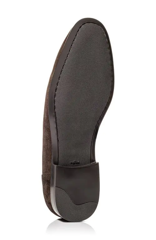 To Boot New York Cambridge Penny Loafer - Brown Suede