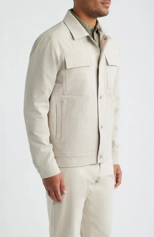 Robert Barakett Croft Textured Shirt Jacket