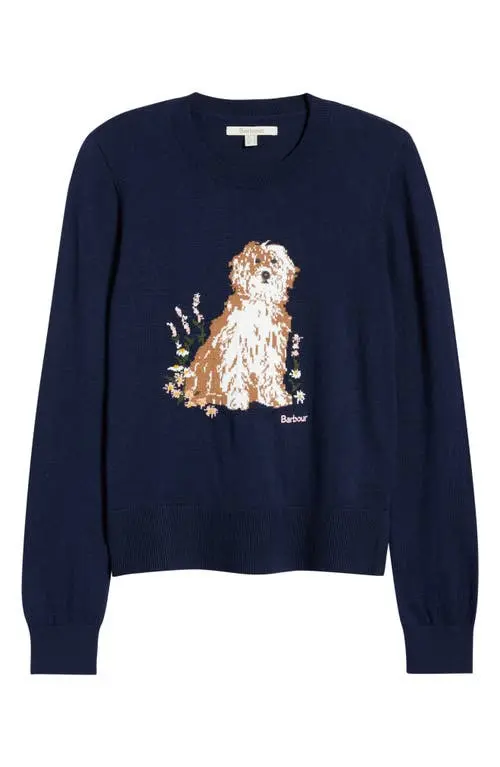 Barbour Alder Intarsia Cotton & Cashmere Sweater