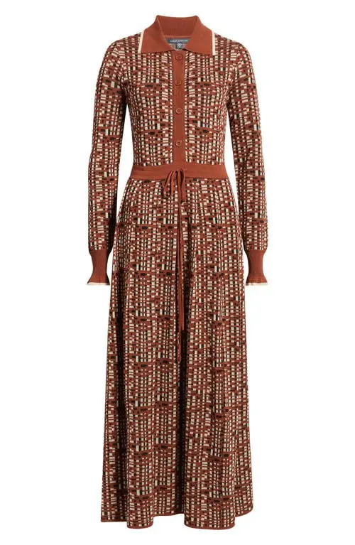 Julia Jordan Long Sleeve Sweater Dress