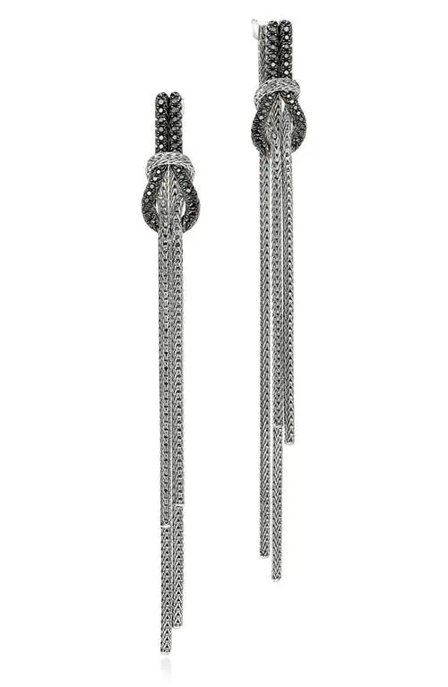 John Hardy Love Knot Drop Earrings