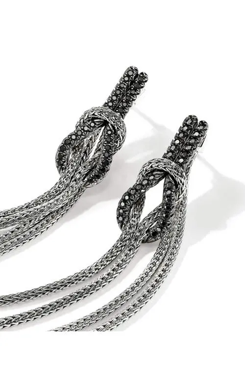 John Hardy Love Knot Drop Earrings