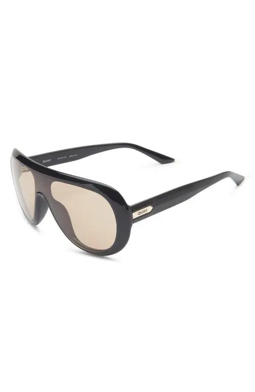 Quay Set List 134mm Aviator Shield Sunglasses