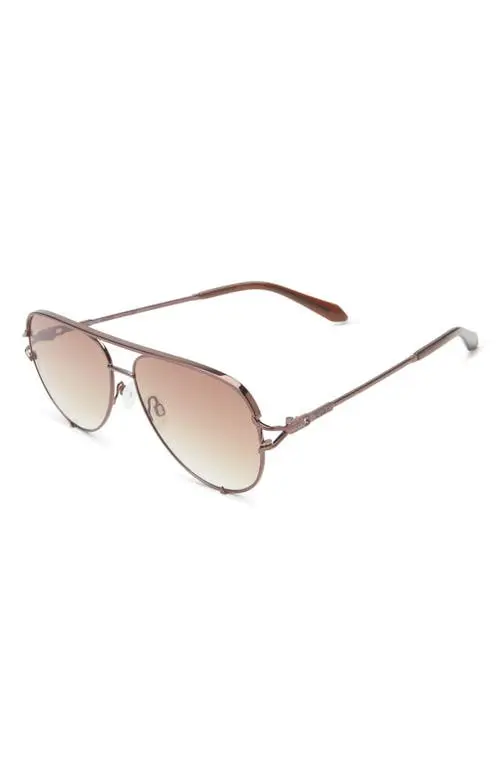 Quay High Key Twist 60mm Gradient Aviator Sunglasses