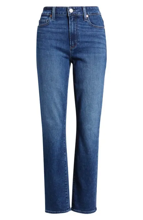 Paige Cindy High Waist Ankle Straight Leg Jeans