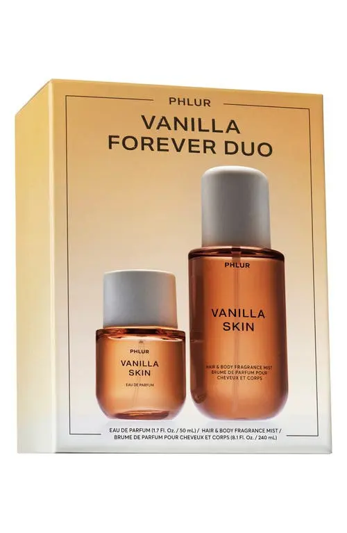 PHLUR Vanilla Skin Forever Duo $138 Value