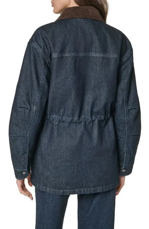 LEVI'S Corduroy Collar Military Jacket - Rinse