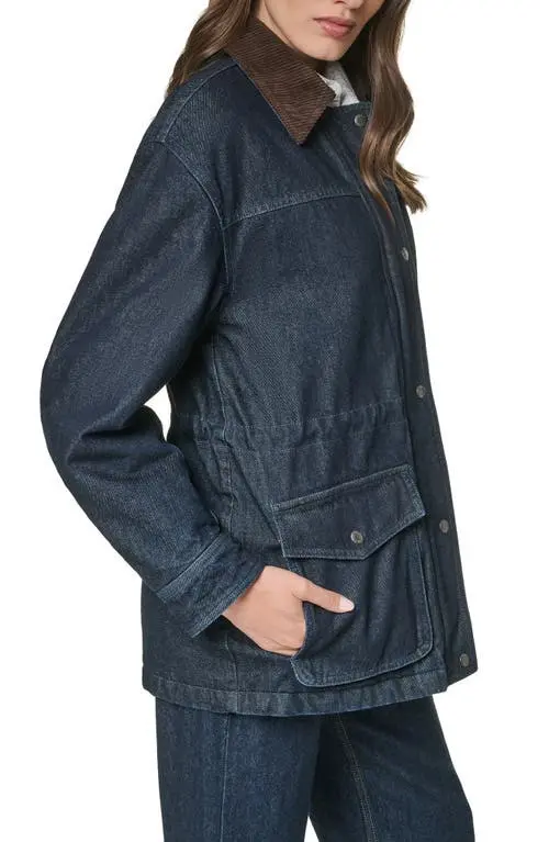 LEVI'S Corduroy Collar Military Jacket - Rinse