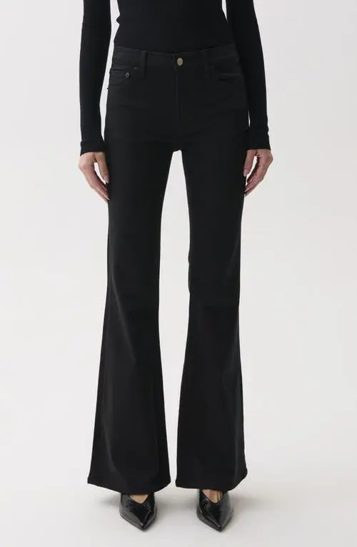 PISTOLA Kinsley High Waist Flare Jeans - Graphite