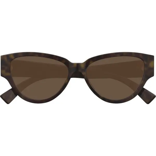 Bottega Veneta Cat Eye Sunglasses - Havana