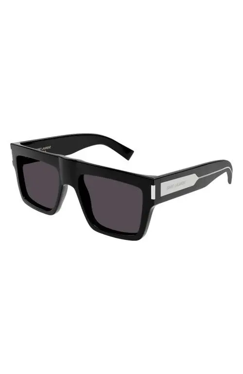 Saint Laurent 55mm Flat Top Sunglasses