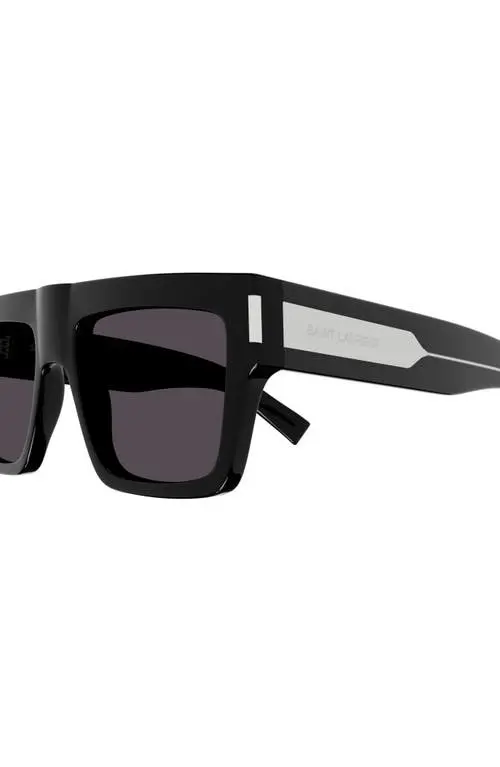 Saint Laurent 55mm Flat Top Sunglasses