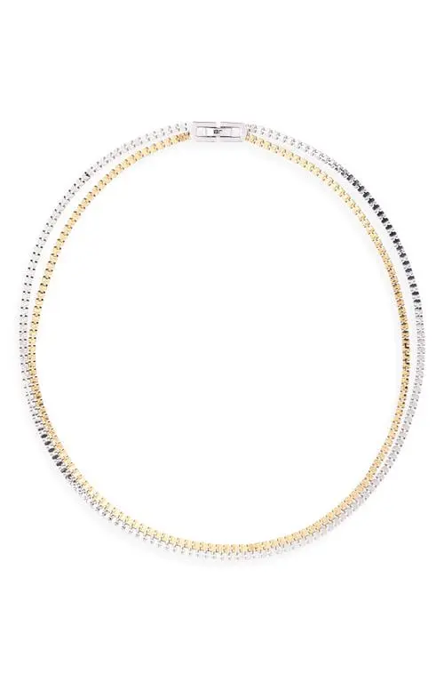 Jenny Bird Double Amalfi Layered Chain Necklace - Two-tone
