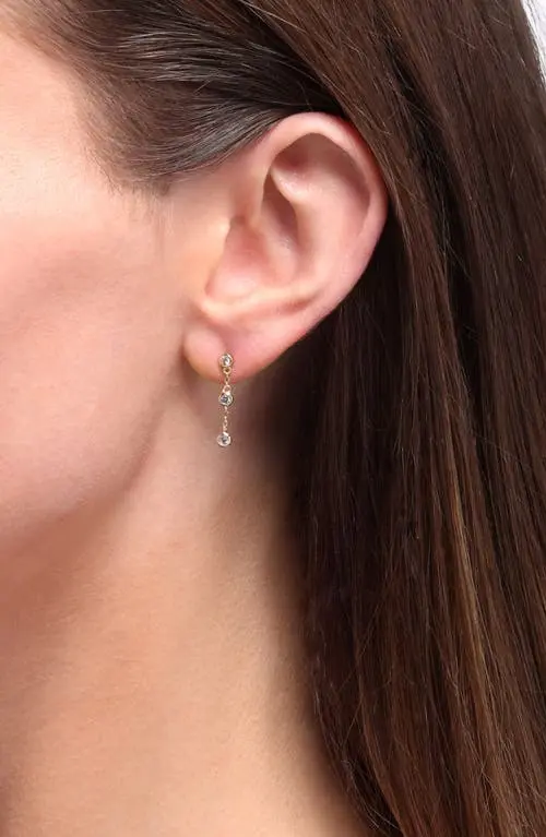 Madewell Demi-fine Crystal Drop Earrings