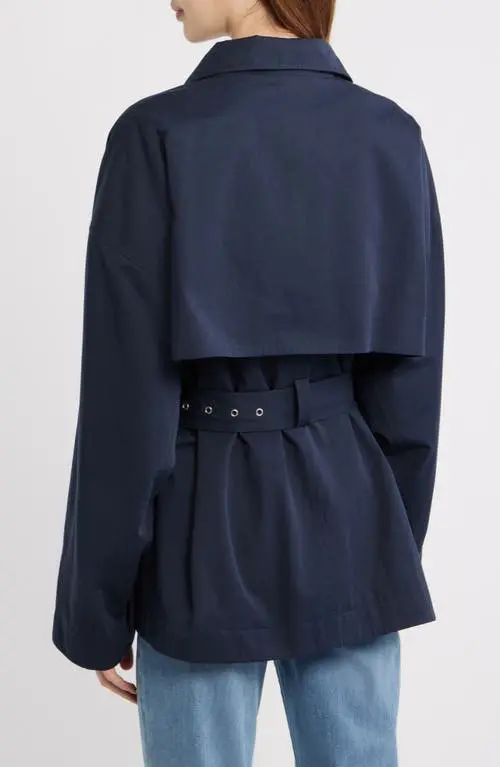 FRAME The Short Field Trench Jacket