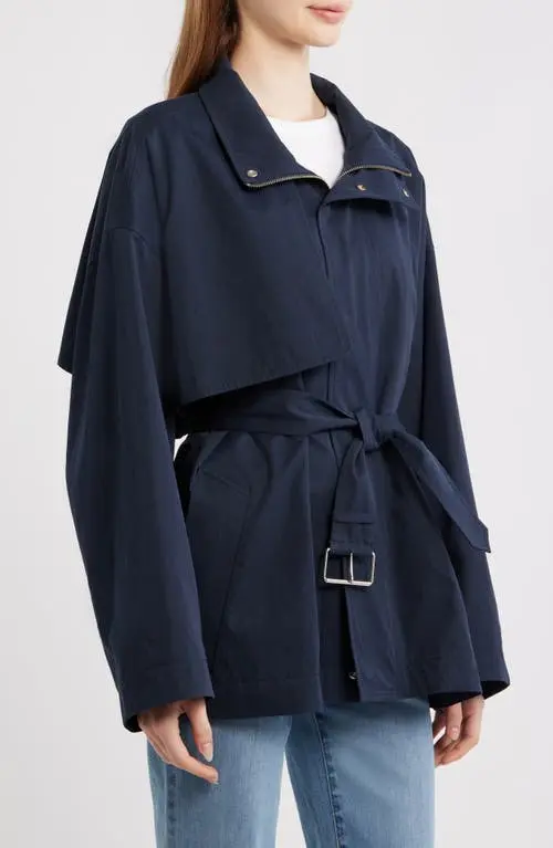 FRAME The Short Field Trench Jacket