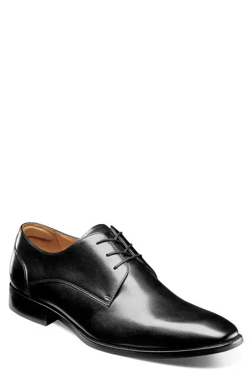 Florsheim Sorrento Lux Plain Toe Derby - Black