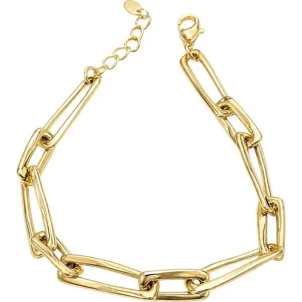 Argento Vivo Chunky Paper Clip Chain Bracelet