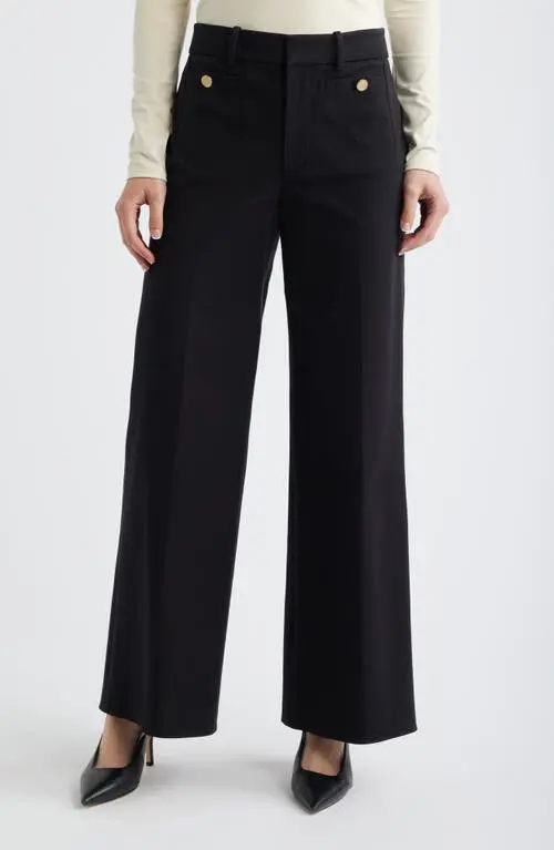 FRAME High Waist Pocket Trousers