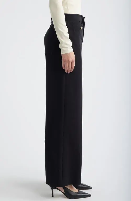 FRAME High Waist Pocket Trousers