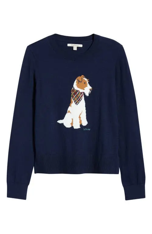 Barbour Berkley Intarsia Cotton & Cashmere Sweater