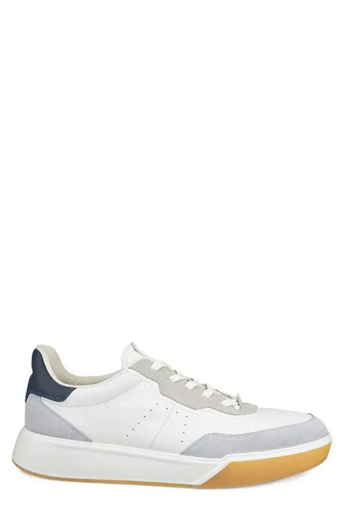 Ecco Street Court Low Top Sneaker - Concrete/white