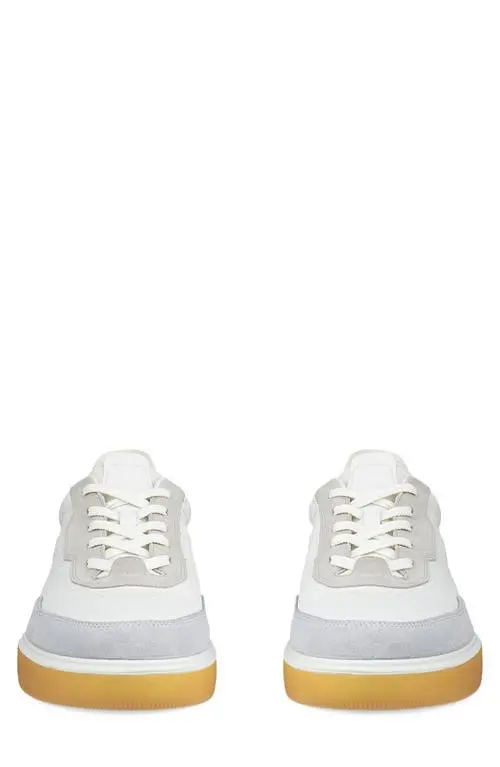 Ecco Street Court Low Top Sneaker - Concrete/white