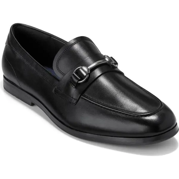Cole Haan Wyeth Grand Bit Loafer - Black/black