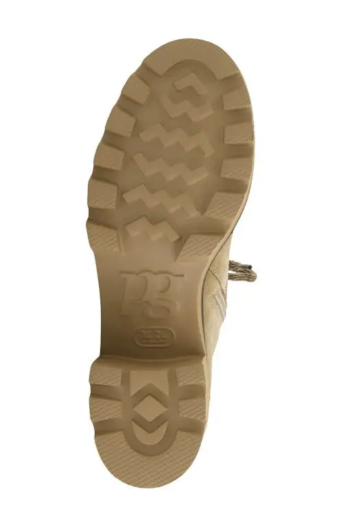 Paul Green Ellen Combat Boot - Grain Soft Suede