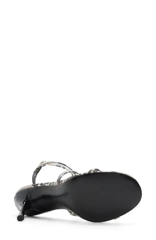 Aldo Novalya Ankle Strap Sandal - Black Combo