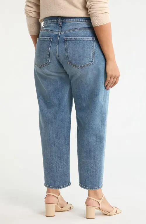 Kut From The Kloth High Waist Crop Baggy Jeans
