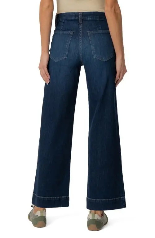 Kut From The Kloth Meg Patch Pocket High Waist Ankle Wide Leg Jeans