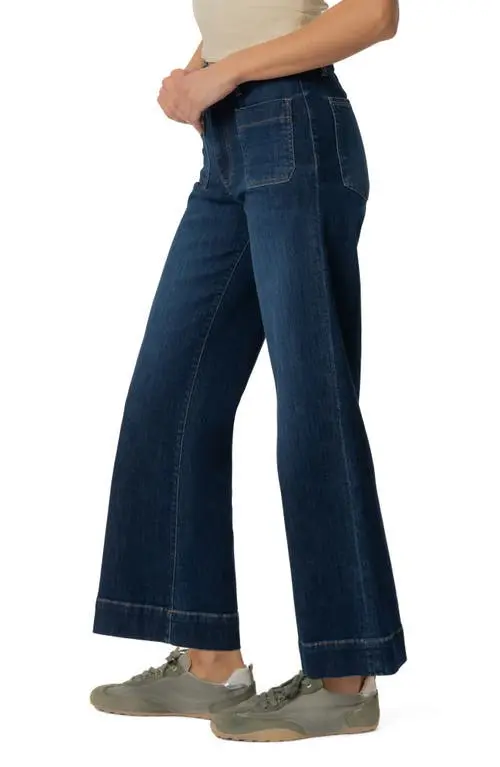 Kut From The Kloth Meg Patch Pocket High Waist Ankle Wide Leg Jeans