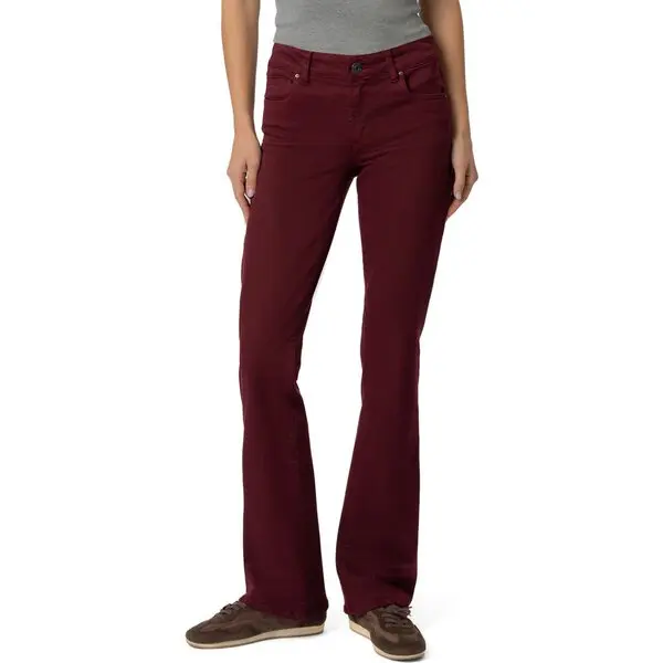 Kut From The Kloth Natalie Bootcut Jeans - Dark Cherry